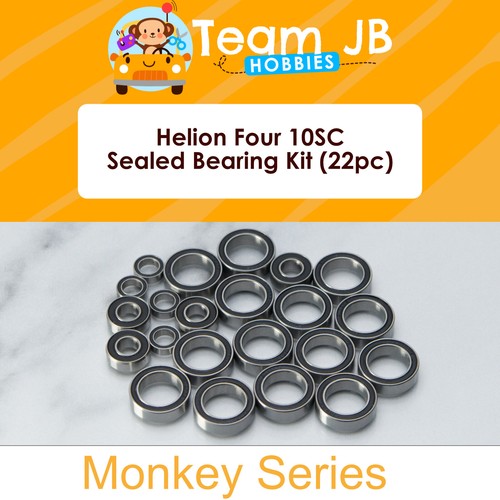 Helion Four 10SC - 22 Pcs Rubber Sealed Bearings Kit | eBay