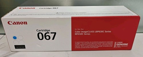 GENUINE - CANON 067H High Yield CYAN TONER - 5105C001 LBP630C MF650C ...