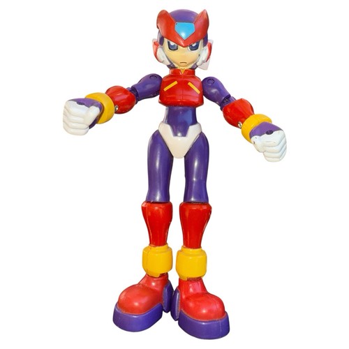 2005 Jazwares Capcom Mega Man Purple Zero Version 6 Inch Action Figure ...