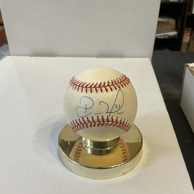 Ruben Mateo Autographed Major League Baseball Rangers Reds Pirates ...