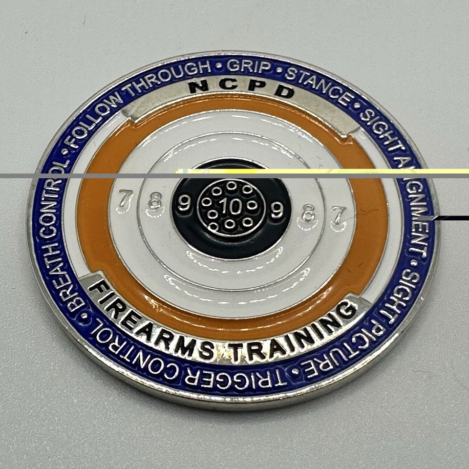 NCPD Firearms Training Police Challenge Coin Simpsons “Don’t Be This ...