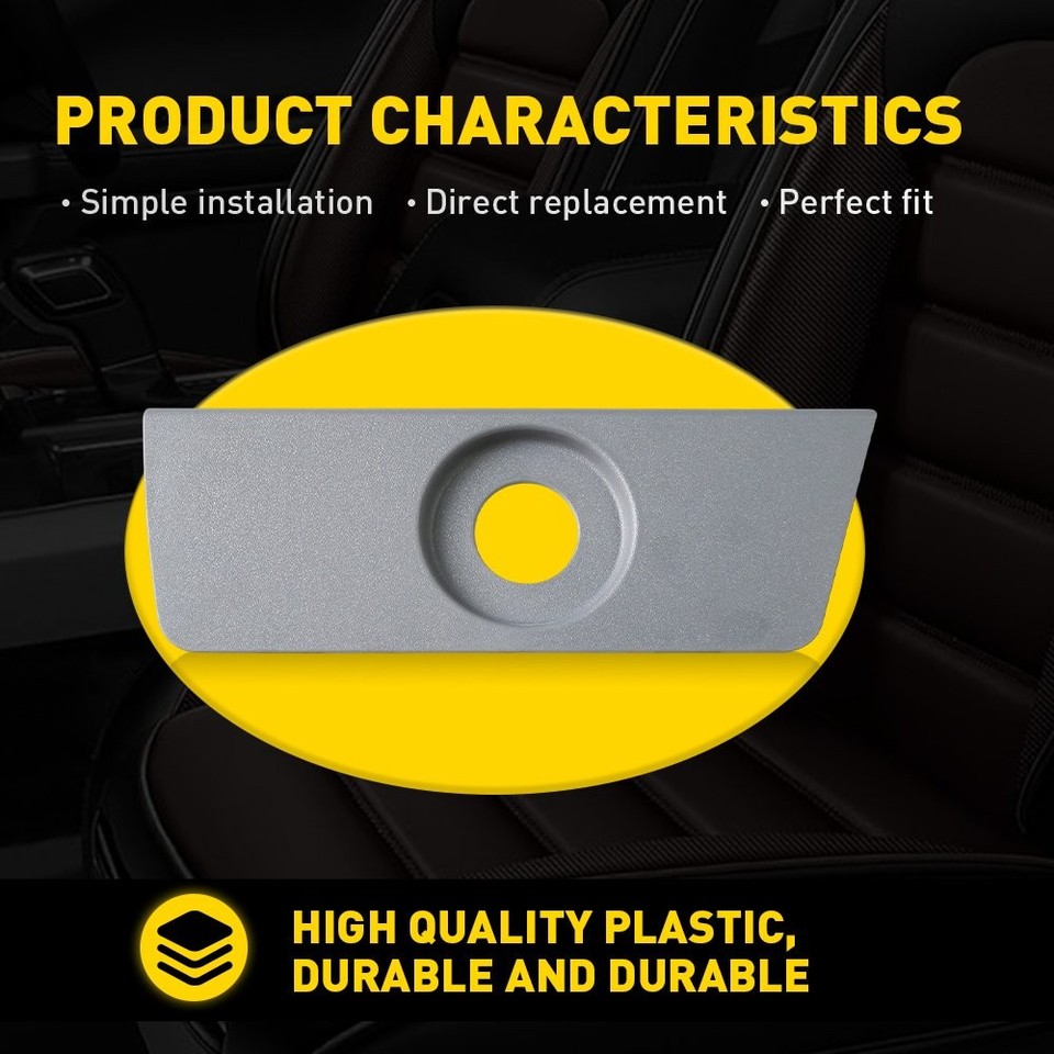 Driver Seat Switch Housing Trim Bezel Panel Gray For 2011 12-2014 Ford ...