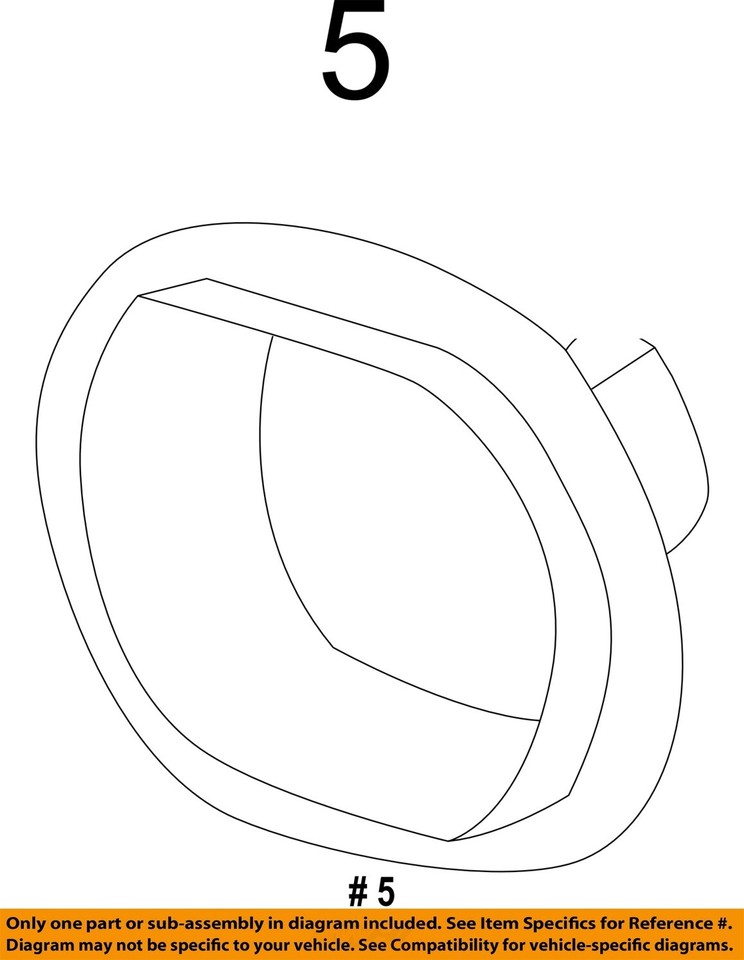 GM OEM 13-17 Acadia Limited,Acadia Front Lamps Fog Lamps-Lamp Bezel ...