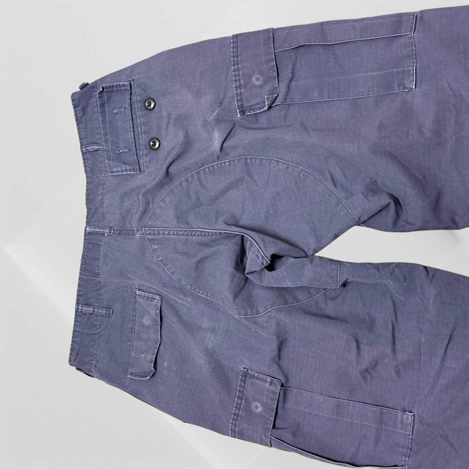 Camco Made in USA Sz 36x31 Military Uniform Cargo Ripstop Pants Blue ...