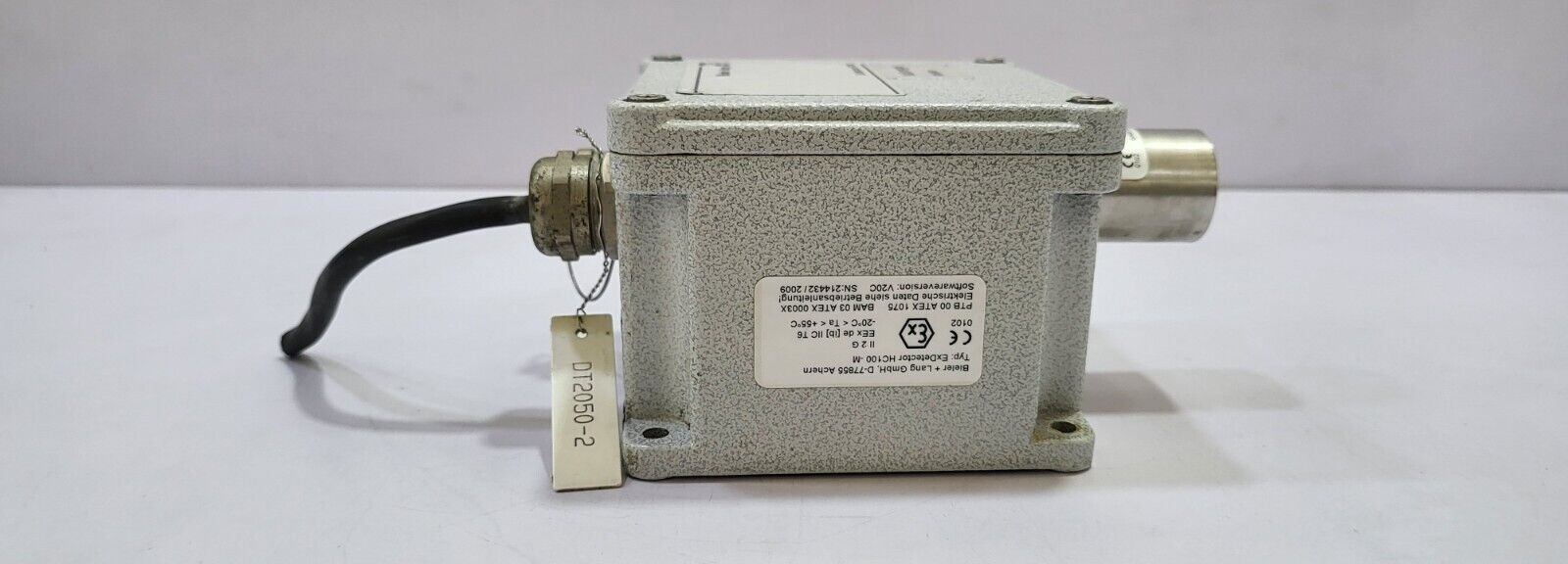 BIELER AND LANG GAS WARNING SYSTEM EXDETECTOR HC100-M SENSOR | eBay