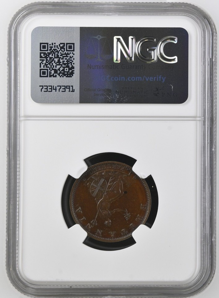 1799 GEORGE III - Bronzed Proof FARTHING...P1276 NGC PF63BN | eBay UK