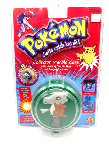 Pokemon Marble Container Cubone 2000 Assorted Lot Of Marbles Green ...