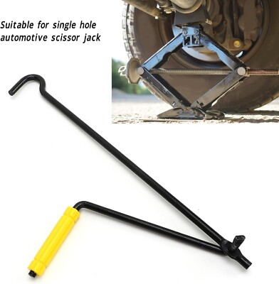 Car Hand Crank Wheel Spanner Handle Universal Car Van Emergency Tire ...
