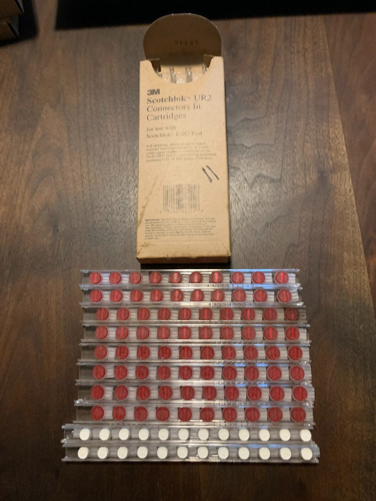 3M Scotchlok UR2 Connectors in Cartridges for E-9C Tool -180 Red and 24 ...