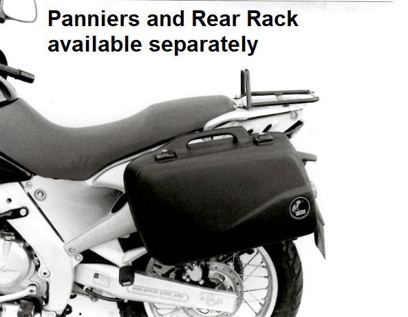 Aprilia Pegaso 650 / Garda Pannier Frames - Black BY HEPCO & BECKER ...