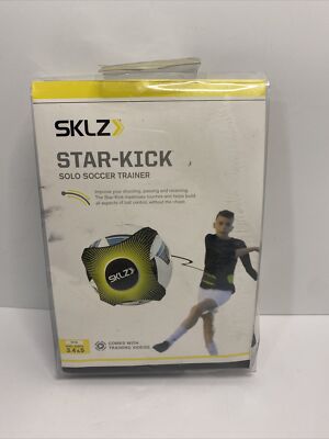 SKLZ Star-Kick Solo Soccer Trainer Adjustable Fits Ball Sizes 3,4 And 5 ...