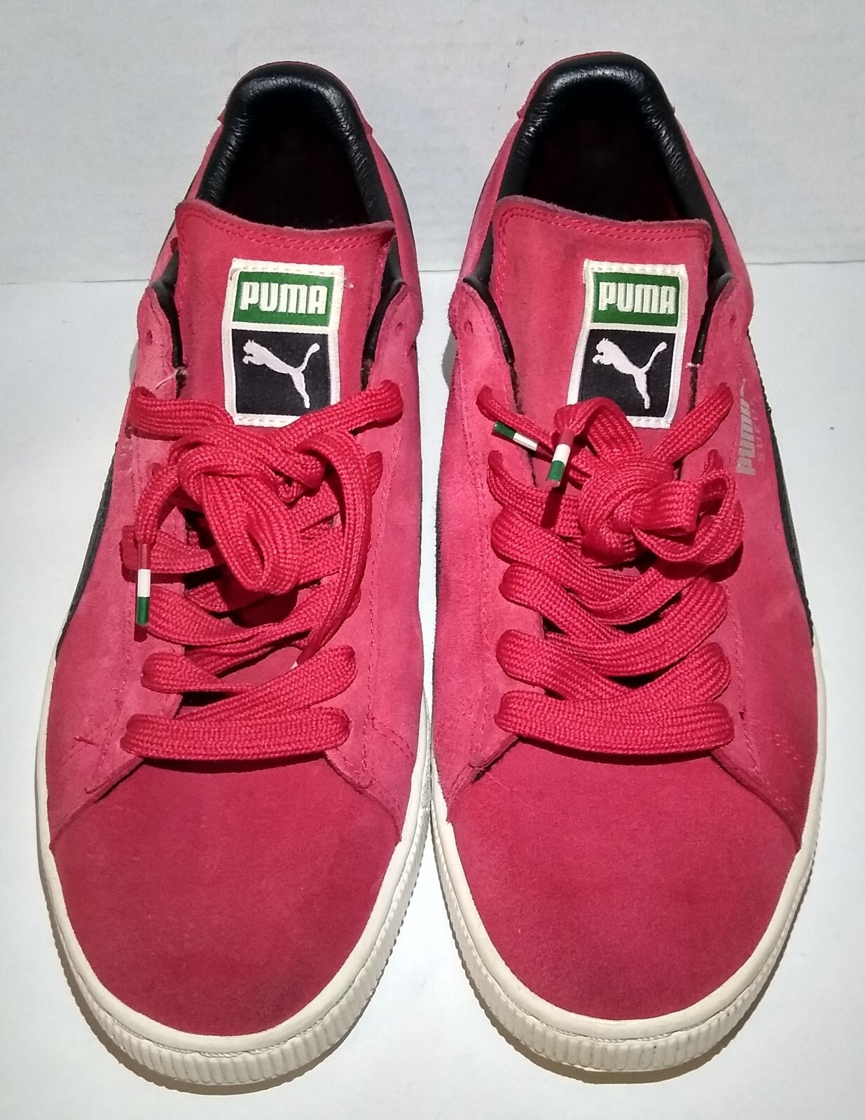 Scuderia Ferrari Puma Red Suede Shoes 10th Anniversar… - Gem
