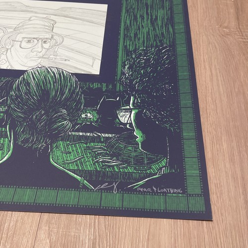 Kevin Tong Mondo Remarqued Print Fear & Loathing Sketch Signed Titled ...