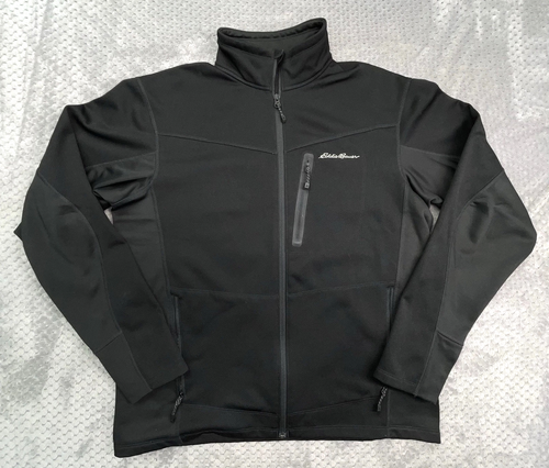 Eddie Bauer First Ascent Long Sleeve Full Zip Jacket Mens Large Black ...