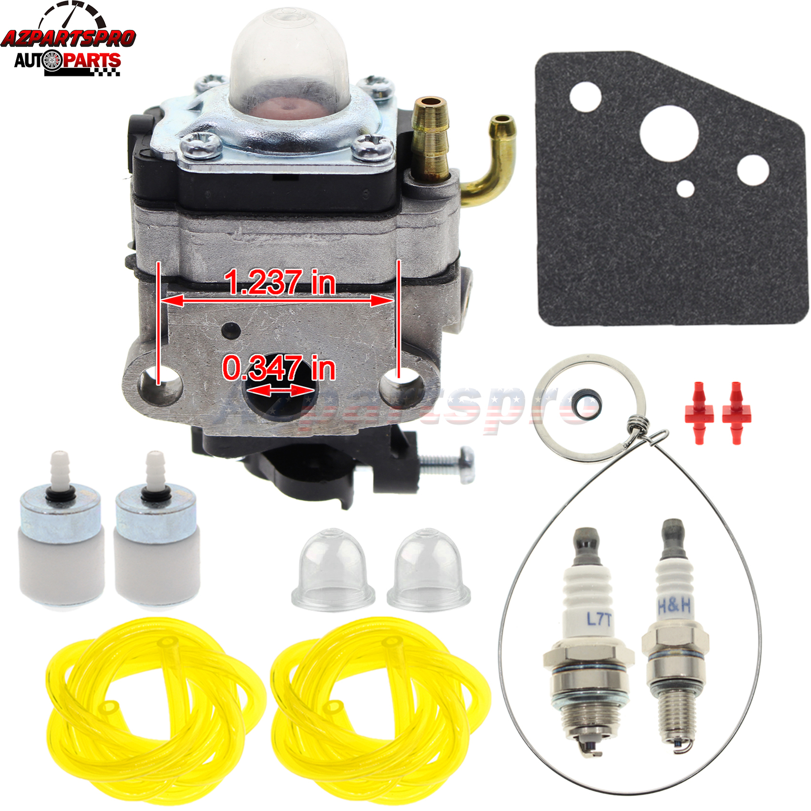 Carburetor for Walbro WYL-161-1 WYL-240-1 WYL-19-1 WYL-19 Troy-Bilt MTD ...