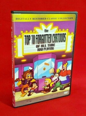 The Top Ten Forgotten Cartoons (DVD, 2002) Classic Animation ...