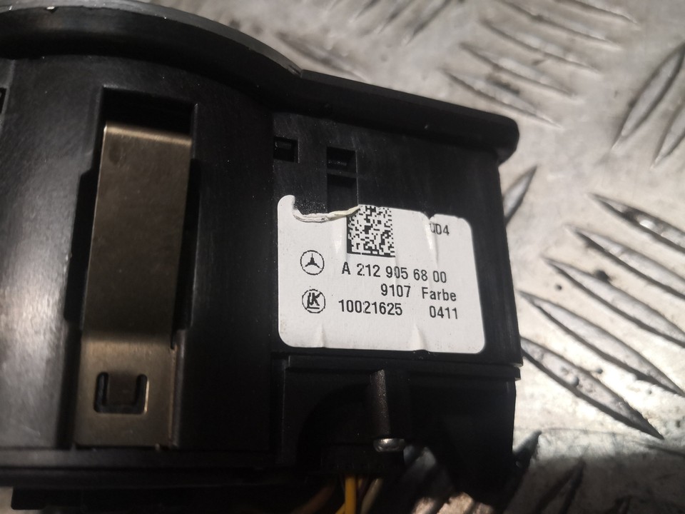 MERCEDES-BENZ Faro Interruttore Unità Controllo CLS W218 2129056800 | eBay