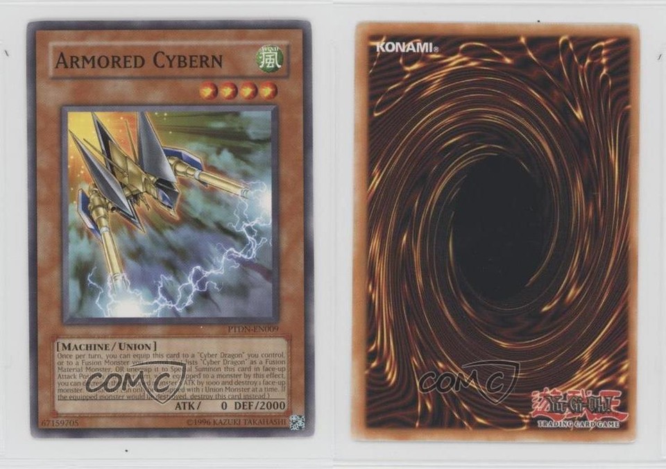 2008 Yu-Gi-Oh! Phantom Darkness Unlimited Armored Cybern #PTDN-EN009 ...