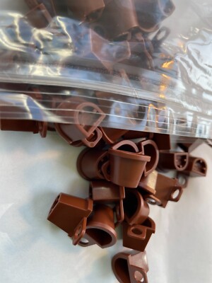 LEGO-NEW-#4523-REDDISH BROWN-MINIFIGURE CONTAINER/BASKET-10 PIECES | eBay