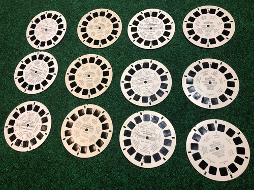 Lot Of 12 Reels Viewmaster View Master Christmas Carol Santa’s Workshop ...