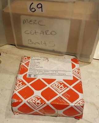 Stub axle nut for Scania 3 4 P G R T Febi 18203 1356196 1873183 FREE UK ...