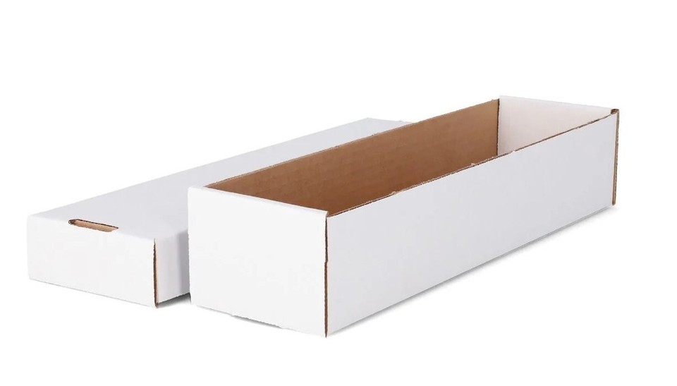 3x (Lot of 3) - BCW 800 CT COUNT 2 PIECE CARDBOARD STORAGE BOXES ...