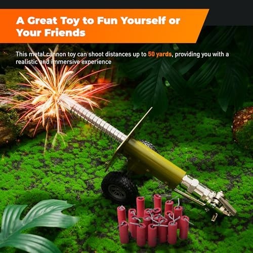Mini Firecracker Launch Cannon, Stainless Steel Model, Military ...