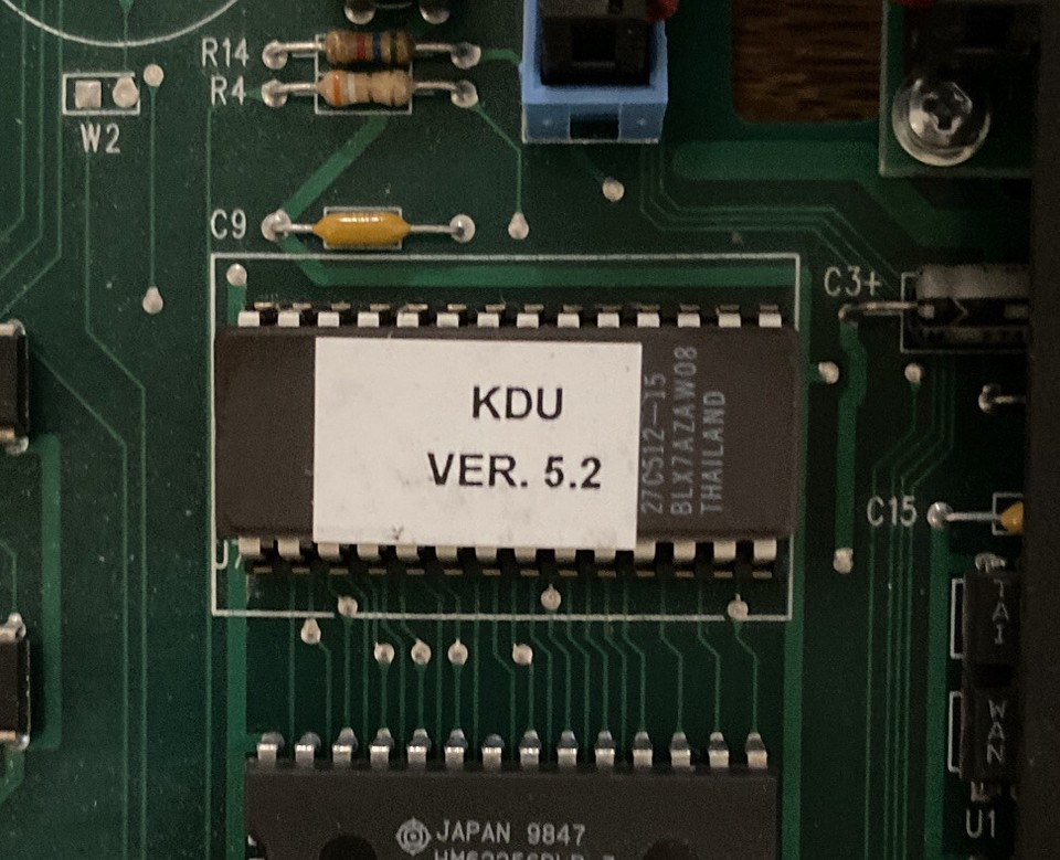 FCI KDU-L Fire Alarm Control Panel Keyboard Display Unit 1120-0569 Rev ...