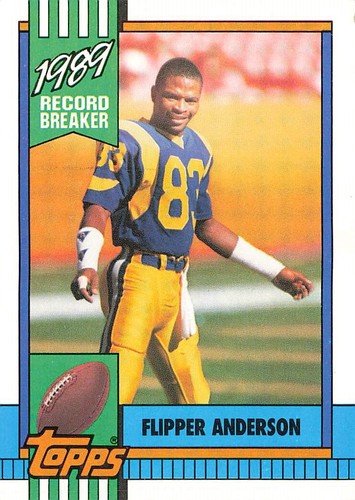 1990 Topps #2 Flipper Anderson Los Angeles Rams | eBay