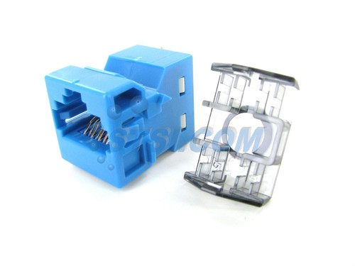 CommScope UNJ600-BL Cat6 Modular Jack - Blue for sale online | eBay