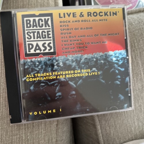 Various Artists : Backstage Pass 1: Live & Rockin CD | eBay