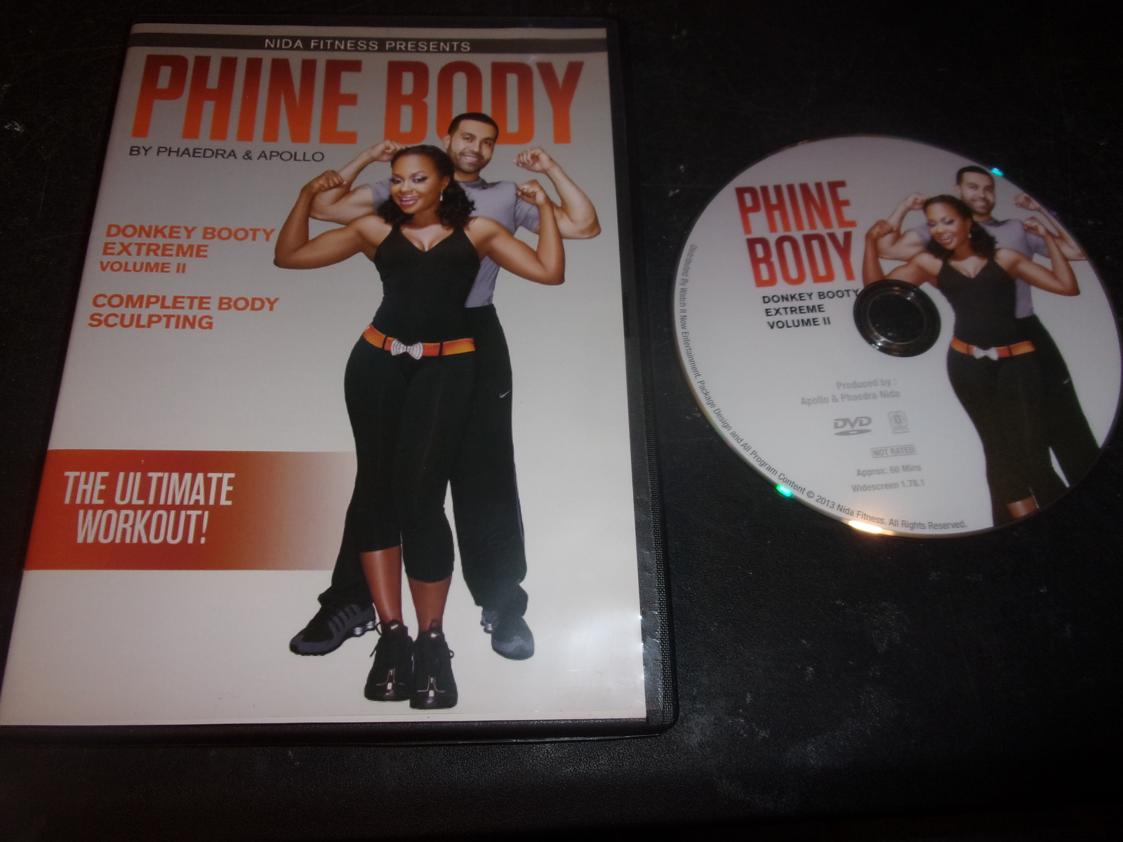 Phine Body By Phaedra & Apollo Donkey Booty Extreme Volume 2 [DVD] | eBay
