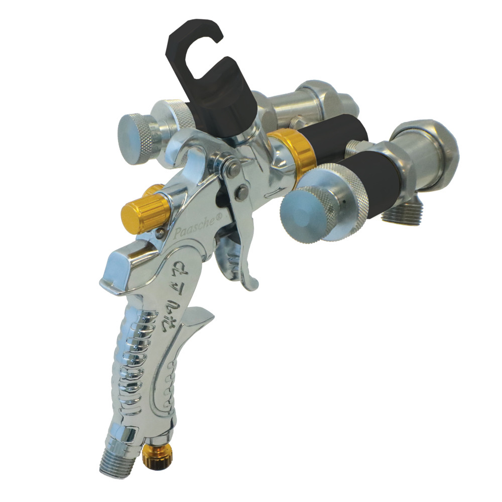Paasche LMS-2-14 Dual Head Spray Gun For Silvering, Chroming & Dual ...