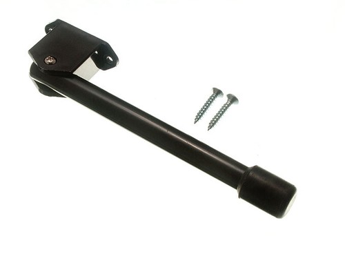 48 X Door Stop Kick Down Stays Swivel Down Black Plastic Onestopdiy New ...