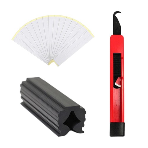 Rubber Golf Club Grip Kit Vise Clamp Tape Strips Set for Sport ...