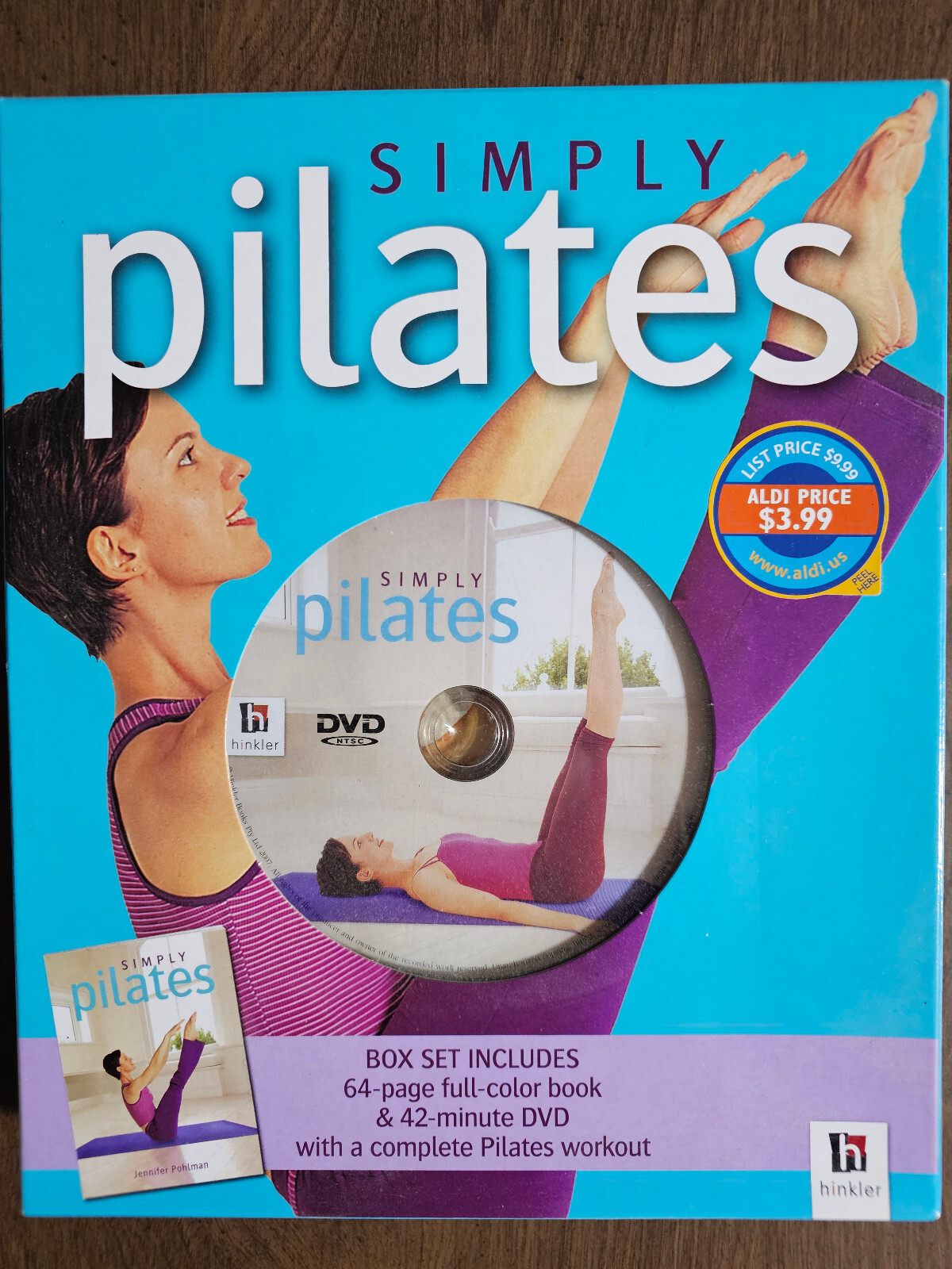 Simply Pilates by Jennifer Pohlman box set DVD & book complete pilates ...