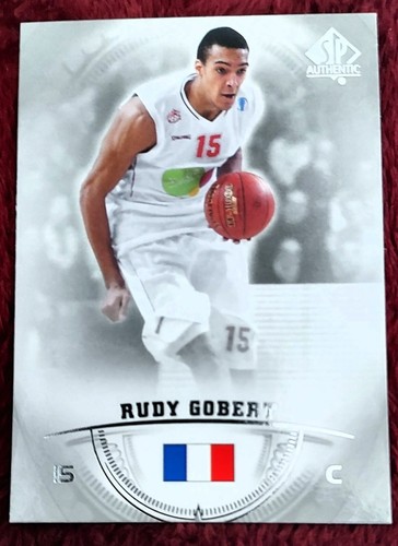 2013-14 SP Authentic Rudy Gobert RC #49 Rookie NM/MT France Wolves | eBay