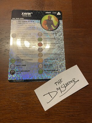 Marvel Heroclix Future Foundation Xavin L022 Legacy Card | eBay