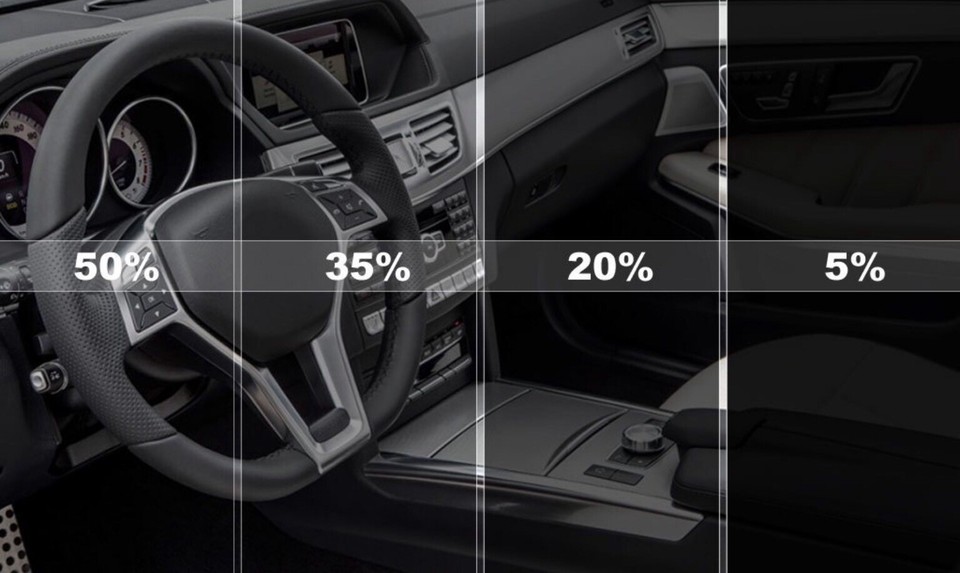 Diablo Window Film - 24" x 100 Ft Roll - 2 Ply 35% Professional Grade ...