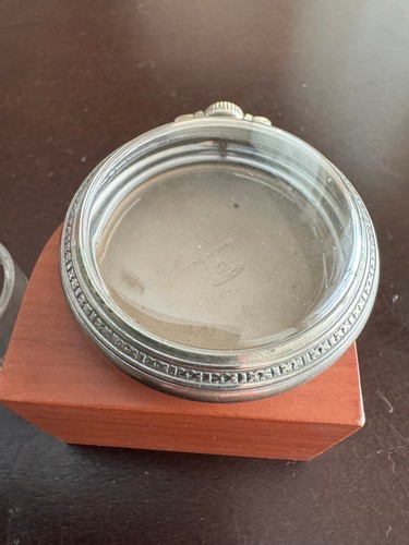 VINTAGE 18 SIZE KEYSTONE POCKET WATCH CASE PENDANT AND LEVER SET BASE ...