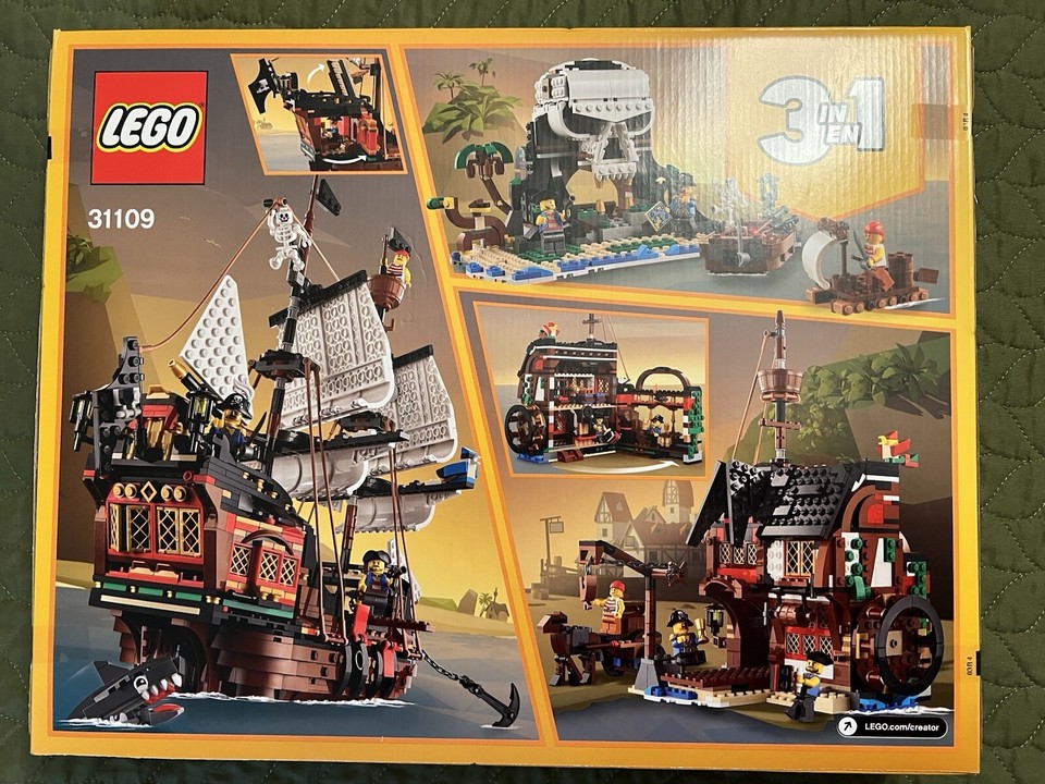 LEGO Creator 3-In-1 Pirate Ship 31109 NIB sealed | eBay