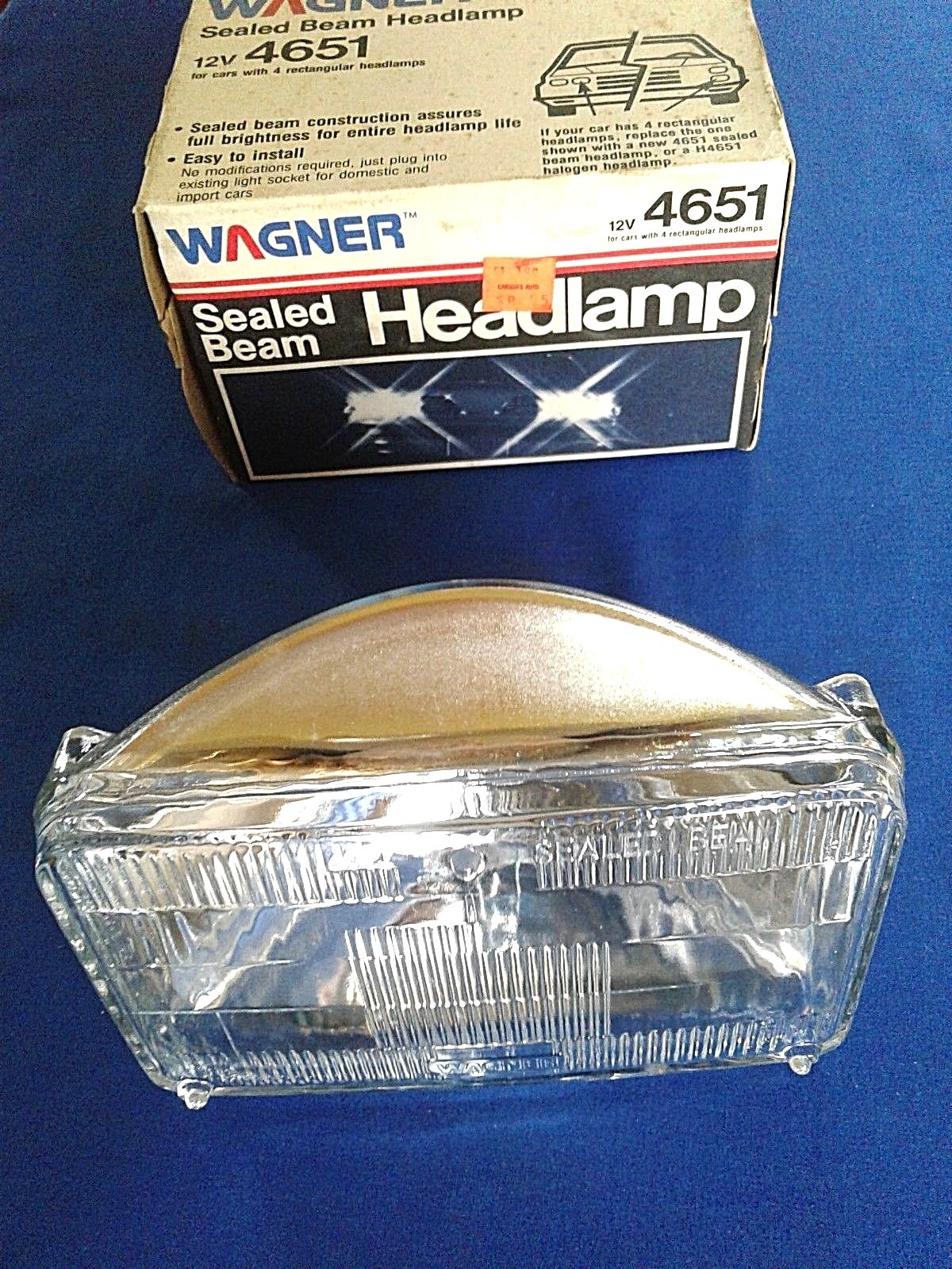 Wagner Headlight # 4651 12V | eBay