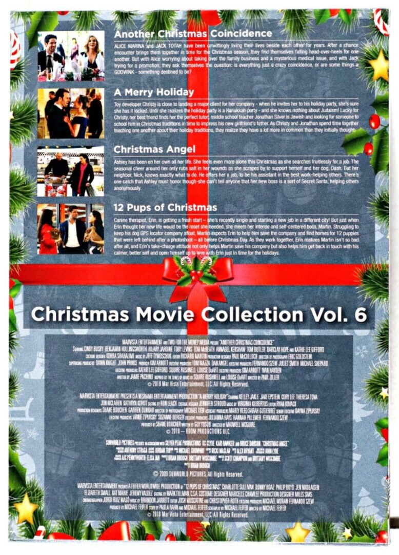 Christmas Movie Collection Vol. 6 : 4 DVD Set Region 4 New Sealed ...