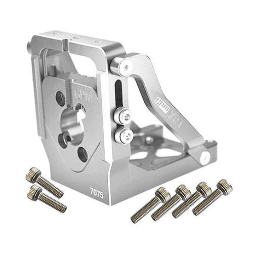 GPM Racing Aluminum 7075-T6 Quick Release Motor Base Silver for X-Maxx ...