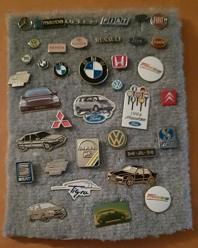 Auto-Anstecknadeln / Pins – Sammlung verschiedener Automarken | eBay.de