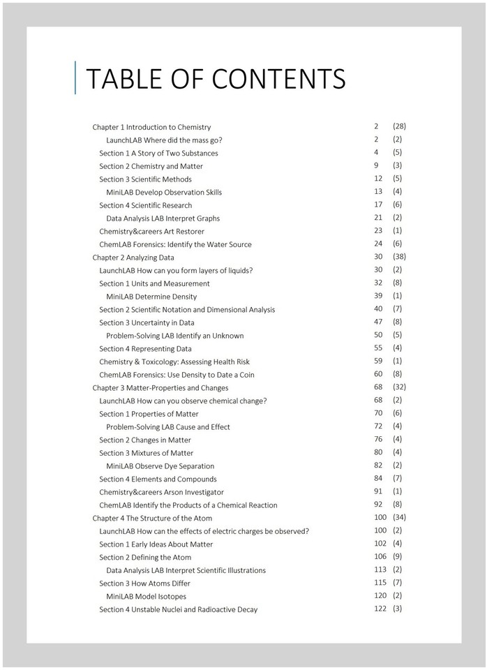 Glencoe Chemistry : Matter & Change, Hardcover by McGraw-Hill Education ...