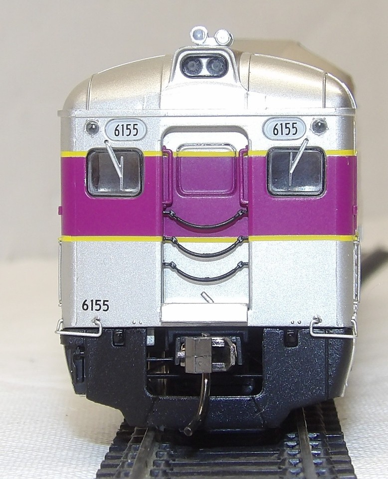 Rapido Trains HO MBTA # 6155 Budd RDC car DC # 16059 - runs, complete ...