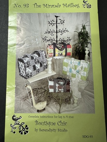 Boutique Chic The Miranda Mailbag Pattern 898463000756| eBay