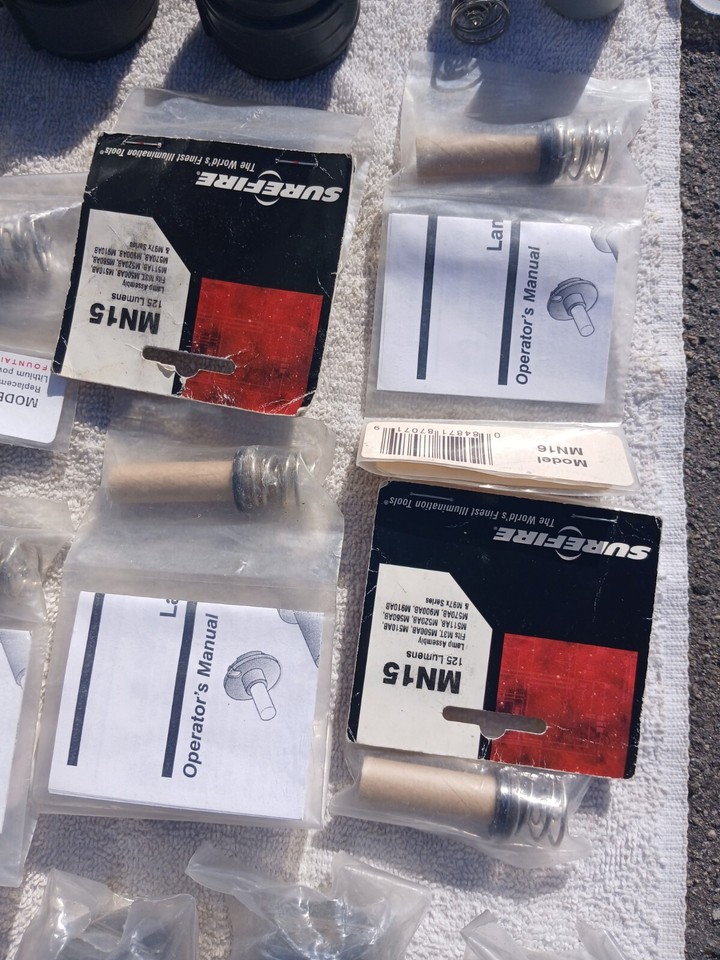 Surefire Box Lot Vintage Lights & Bulbs Military | eBay