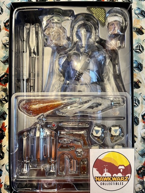 Hot Toys Star Wars The Mandalorian and Grogu Deluxe 12 in Action Figure ...